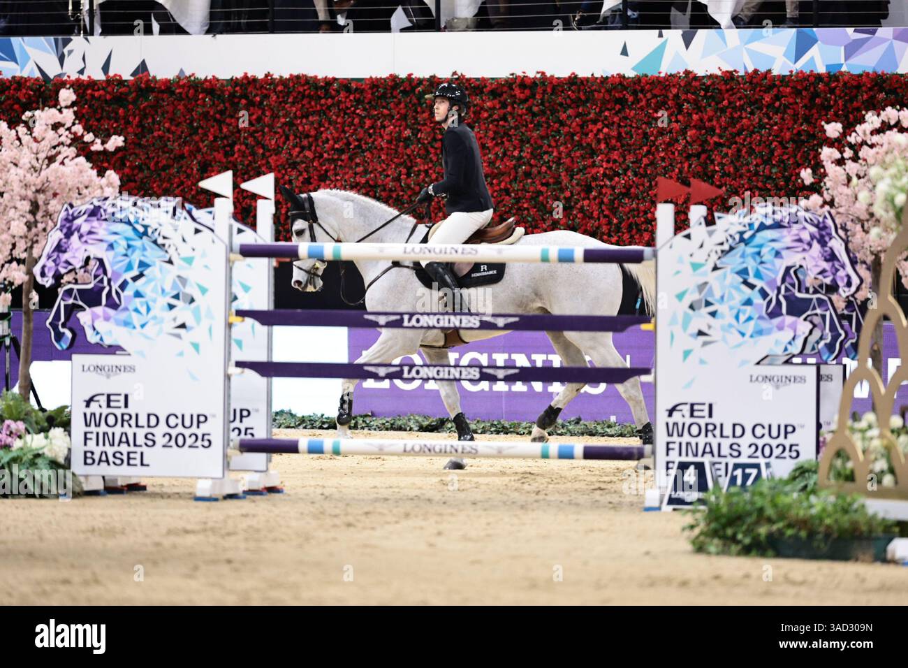 Martin FUCHS of Switzerland with Leone Jei during the LONGINES FEI ...