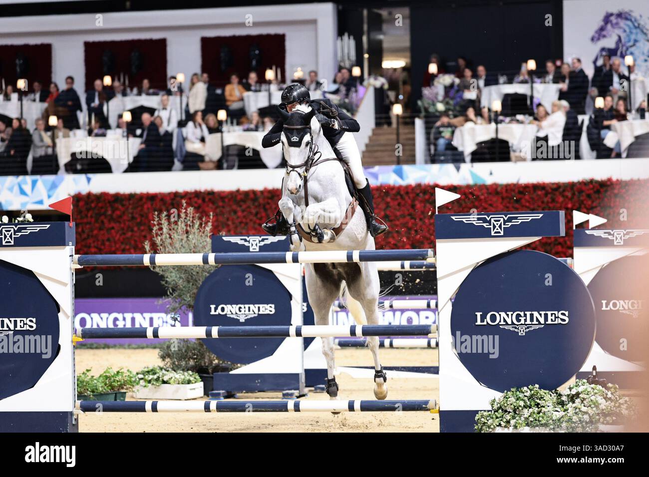 Martin FUCHS of Switzerland with Leone Jei during the LONGINES FEI ...