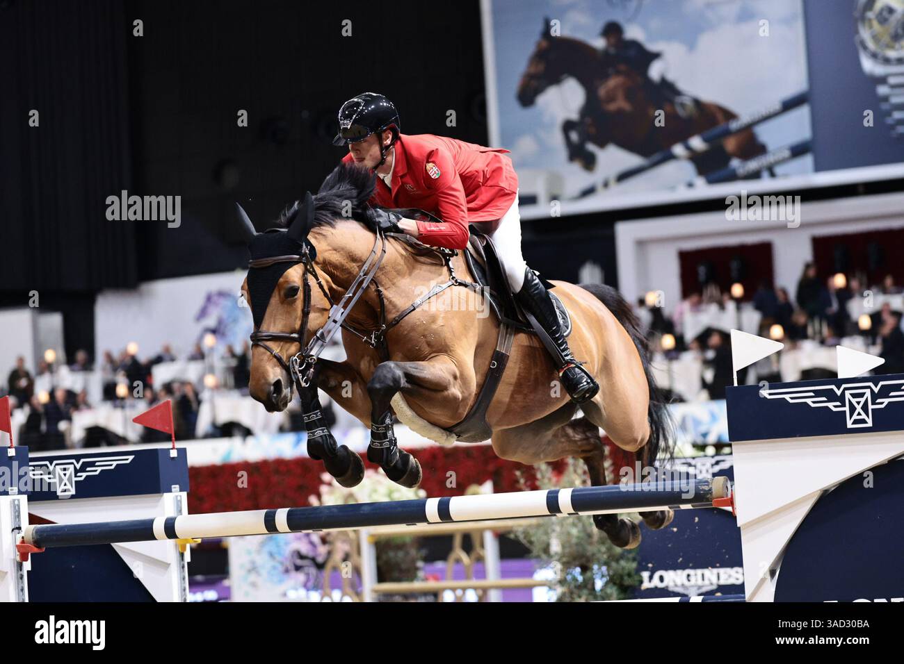 Vince JARMY of Hungary with Carbon Girl Z during the LONGINES FEI ...