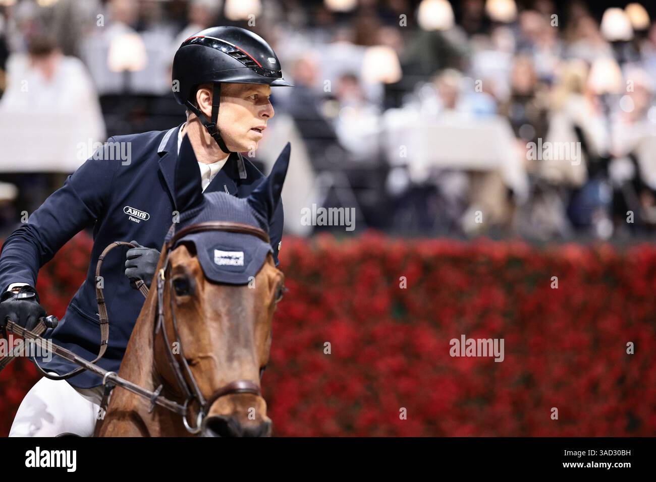 Max KÜHNER of Austria with Elektric Blue P during the LONGINES FEI ...