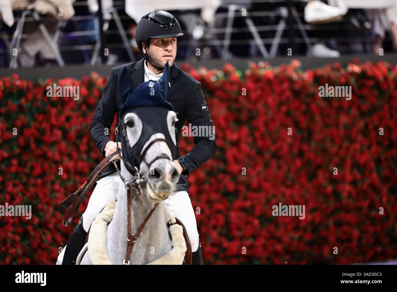 Shalva GACHECHILADZE of Georgia with Modest vd Vroente during the ...
