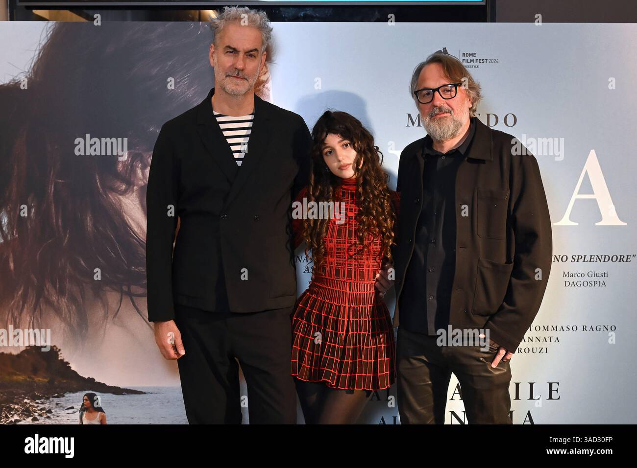 Milan, Italy. 05th Apr, 2025. Milan - Photocall film. “Arsa” - Masbedo ...