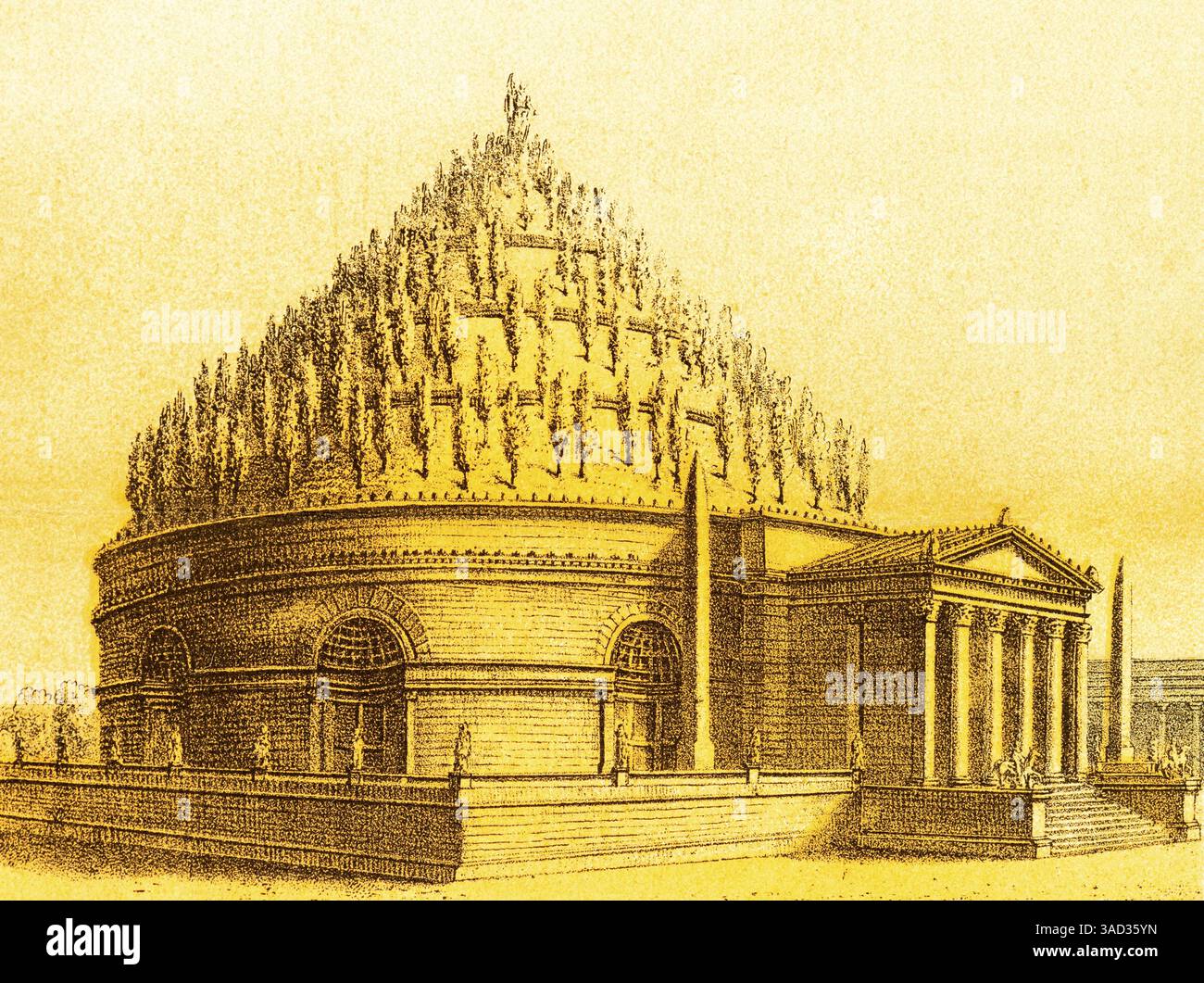 Mausoleum Augusti or Mausoleo di Augusto, Mausoleum of Augustus in ...