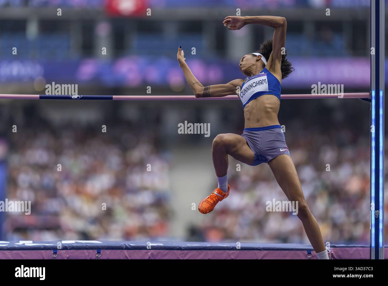 VASHTI CUNNINGHAM USA of the United States, competes in the Women's ...