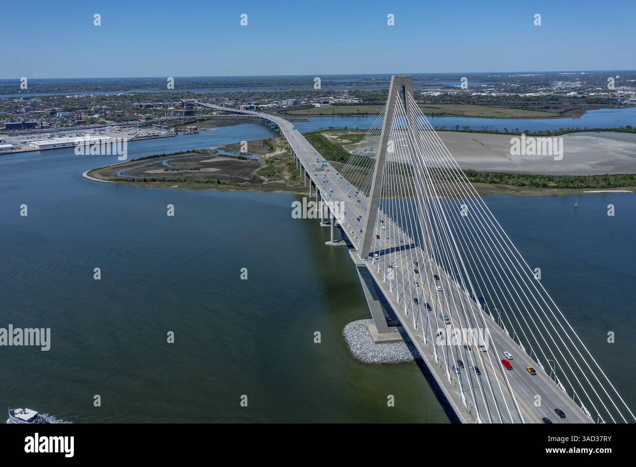 The Arthur Ravenel Jr. Bridge is a cable-stayed bridge in South ...