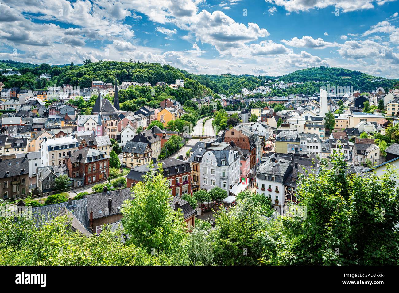 The gemstone city with the famous rock church hi-res stock photography ...
