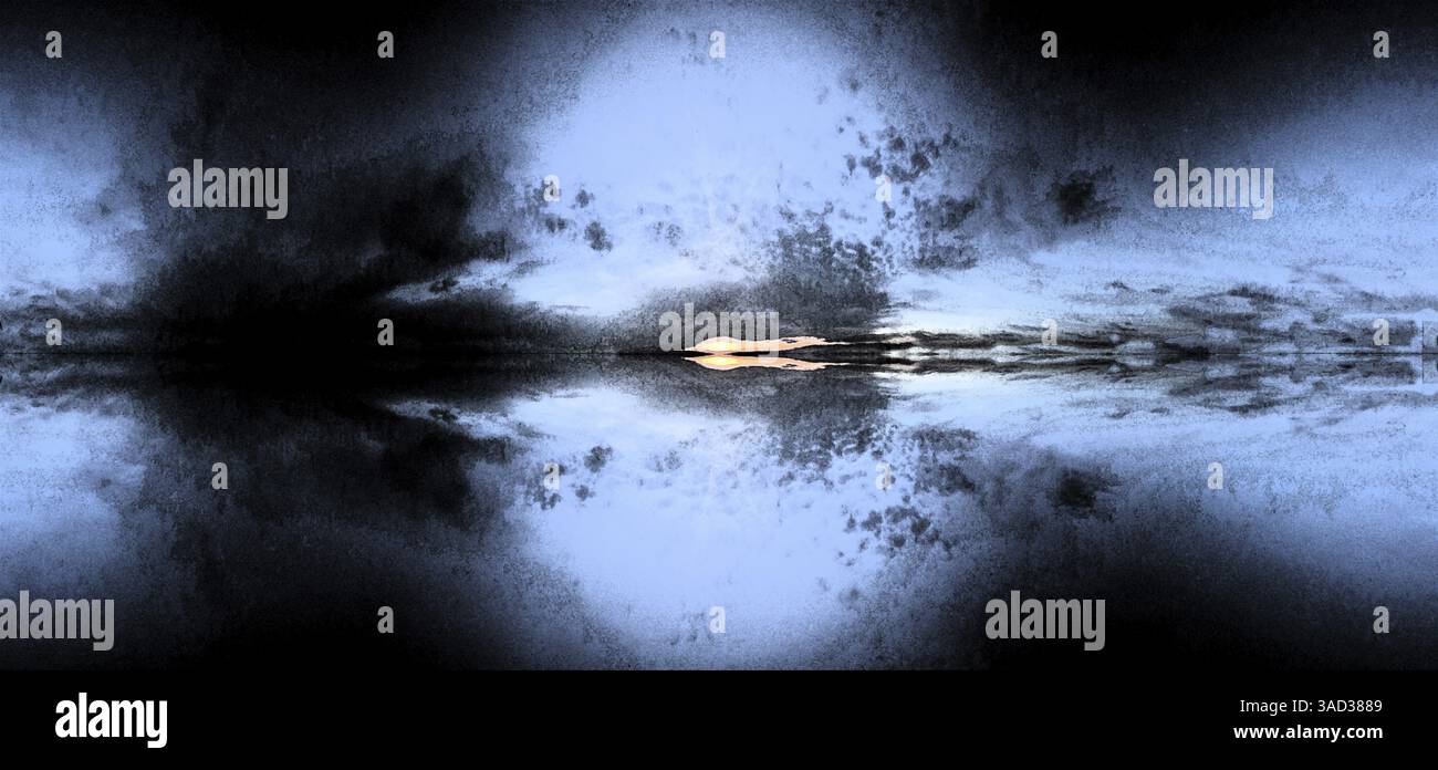 Abstract spotted grunge background in black and blue tones.Belarus ...