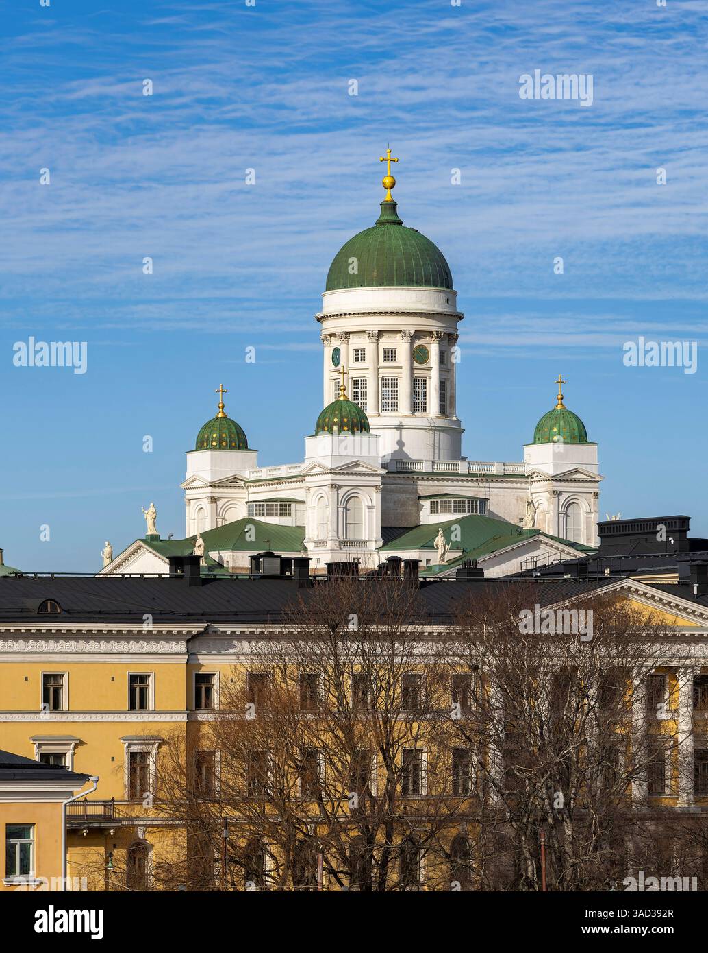 Helsinki Cathedral is a Protestant church on the central Senate Square ...