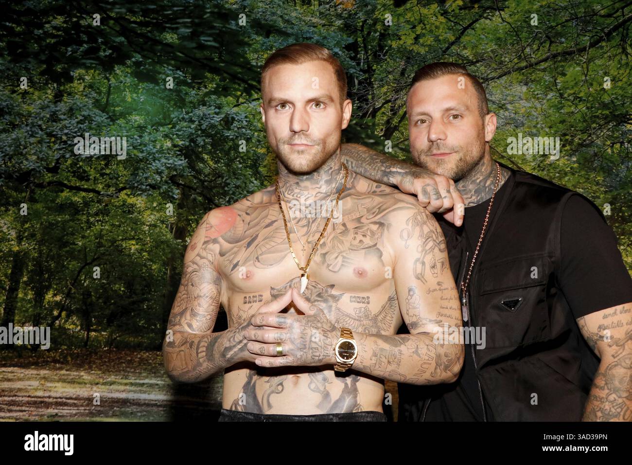 Rapper Kontra K (Maximilian Diehn, KOÐ˜TRA K) at the inauguration of ...