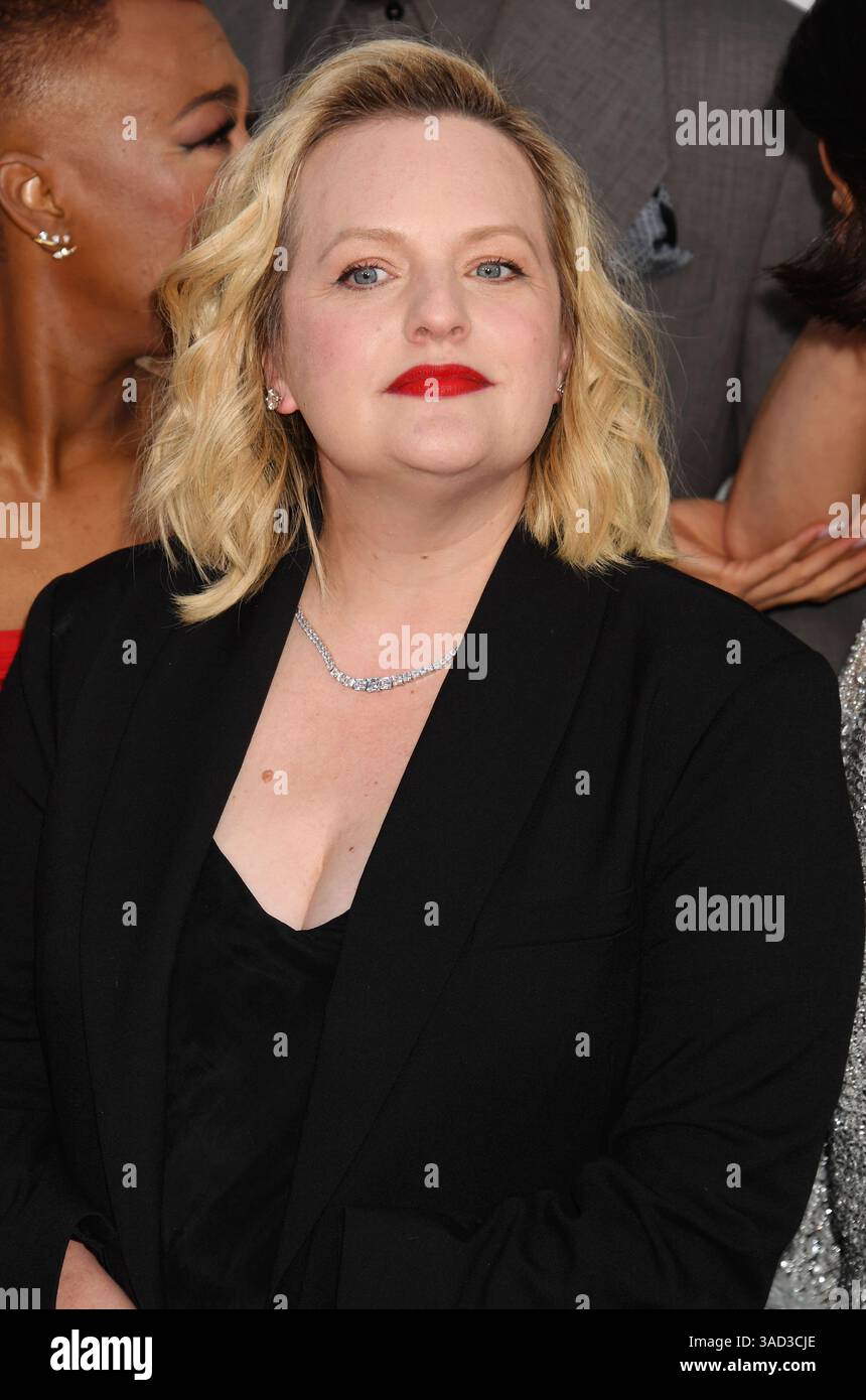 HOLLYWOOD, CALIFORNIA - APRIL 02: Elisabeth Moss attends Hulu's season ...
