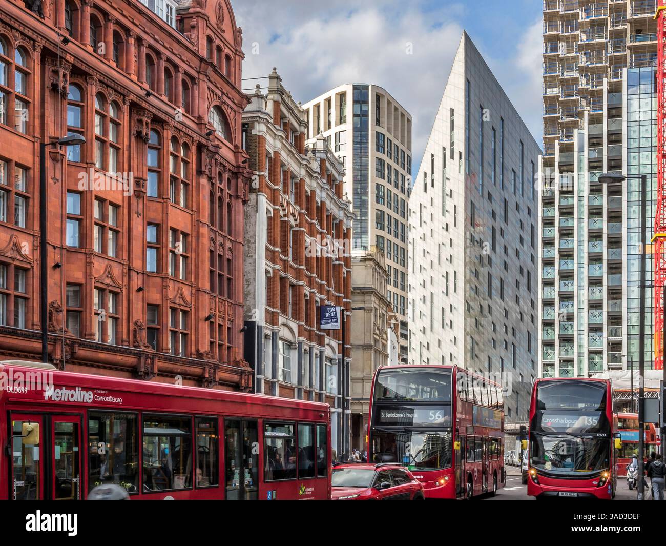 London buses red buses hi-res stock photography and images - Alamy