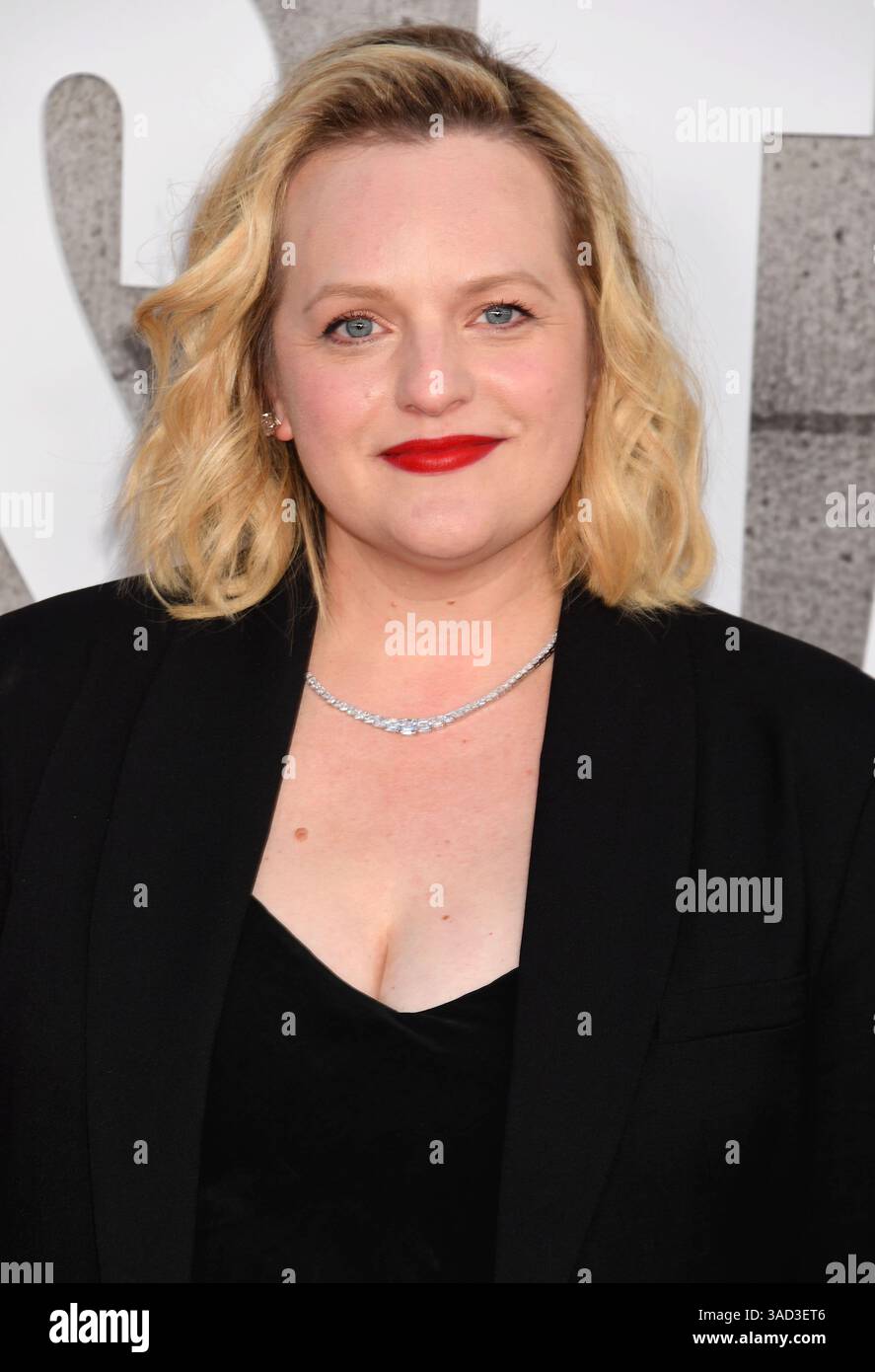 HOLLYWOOD, CALIFORNIA - APRIL 02: Elisabeth Moss attends Hulu's season ...