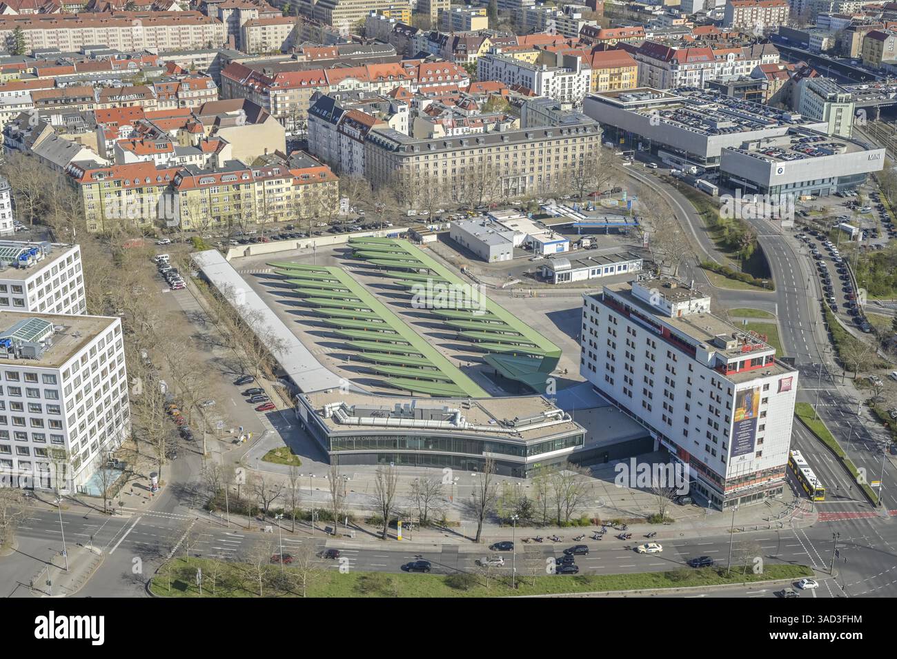 Central Bus Station, Messedamm, Westend, Charlottenburg, Berlin ...