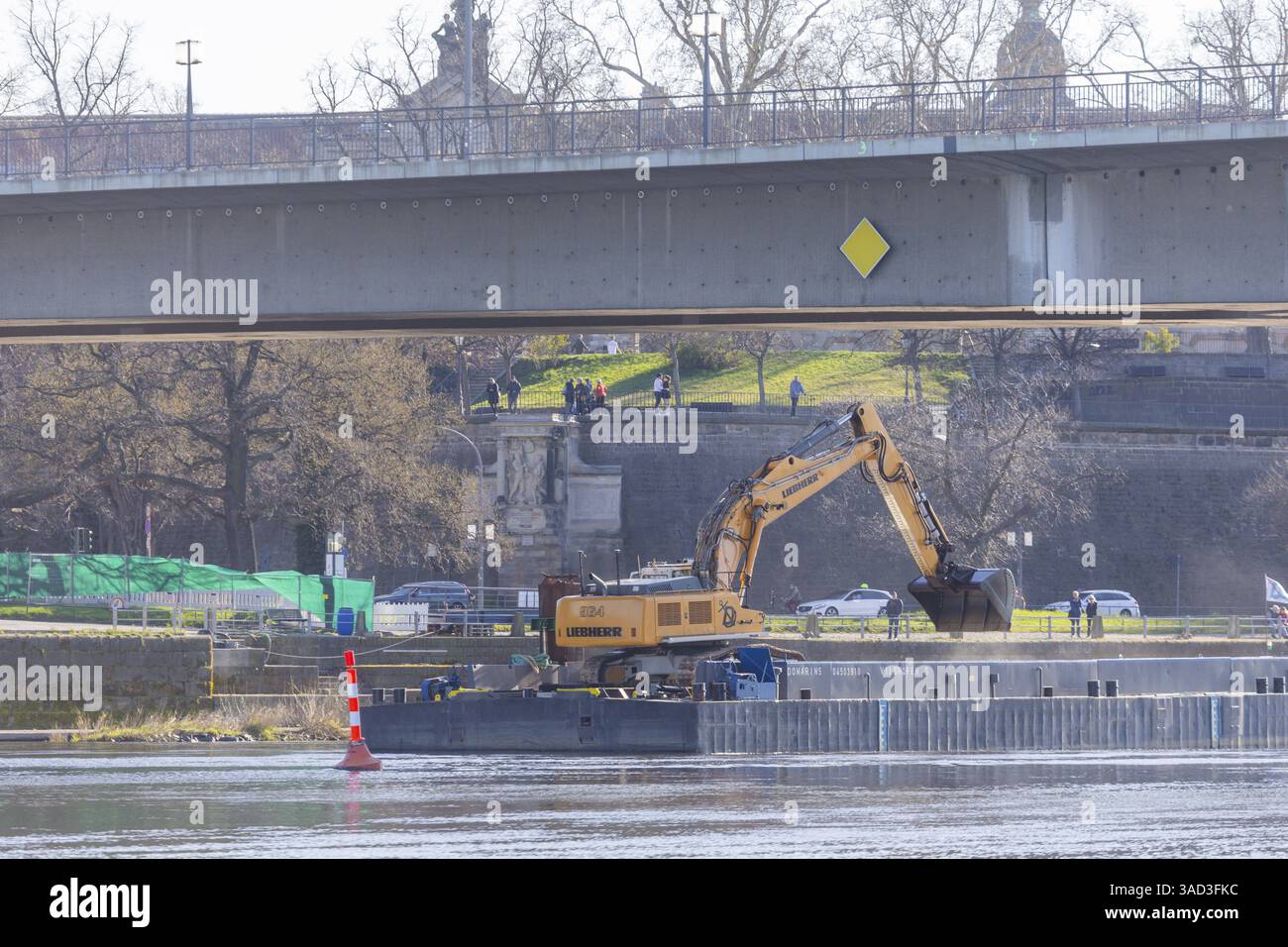 Demolition work is being prepared following the collapse of parts of ...