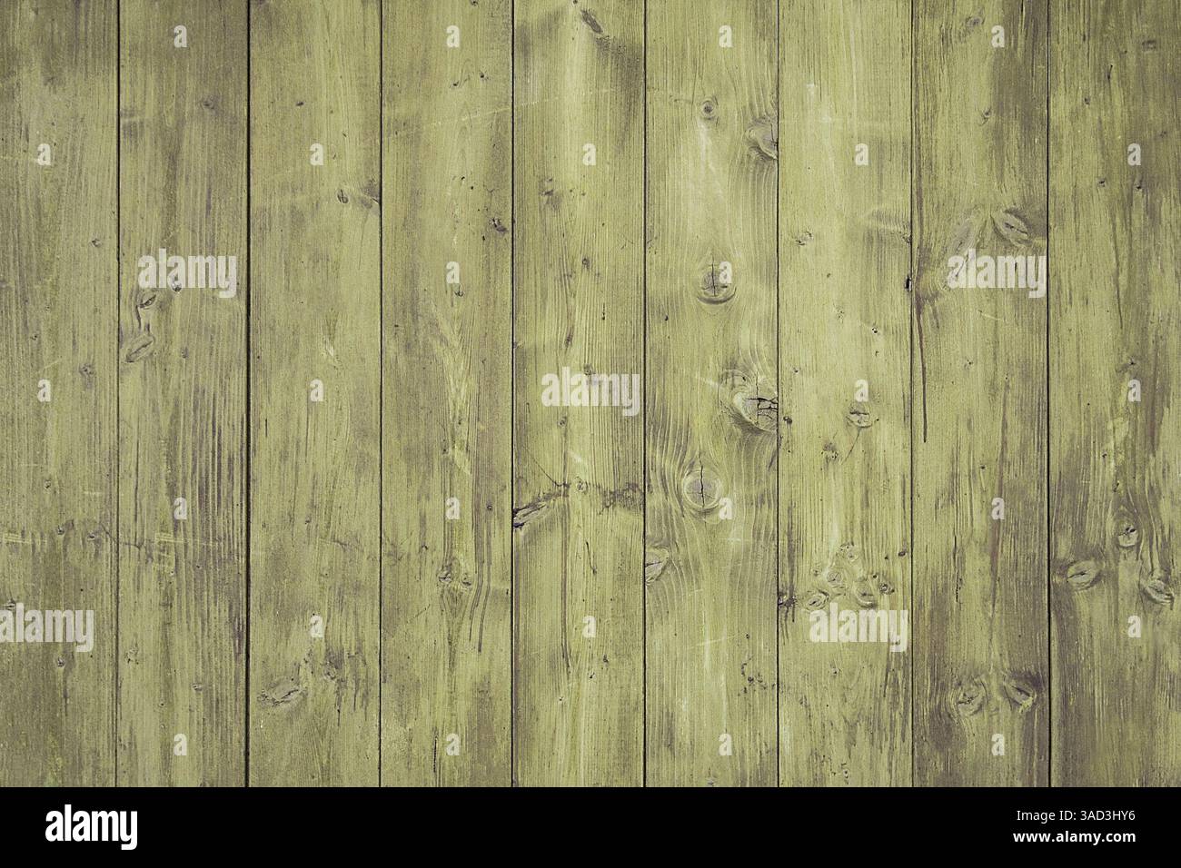 Rustic background texture of vertical green painted wooden boards ...