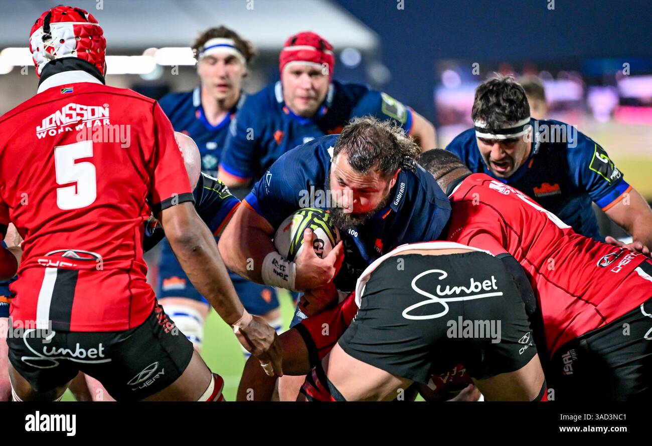 EPCR Challenge Cup Round of 16, Hive Stadium, Murrayfield Stock Photo ...