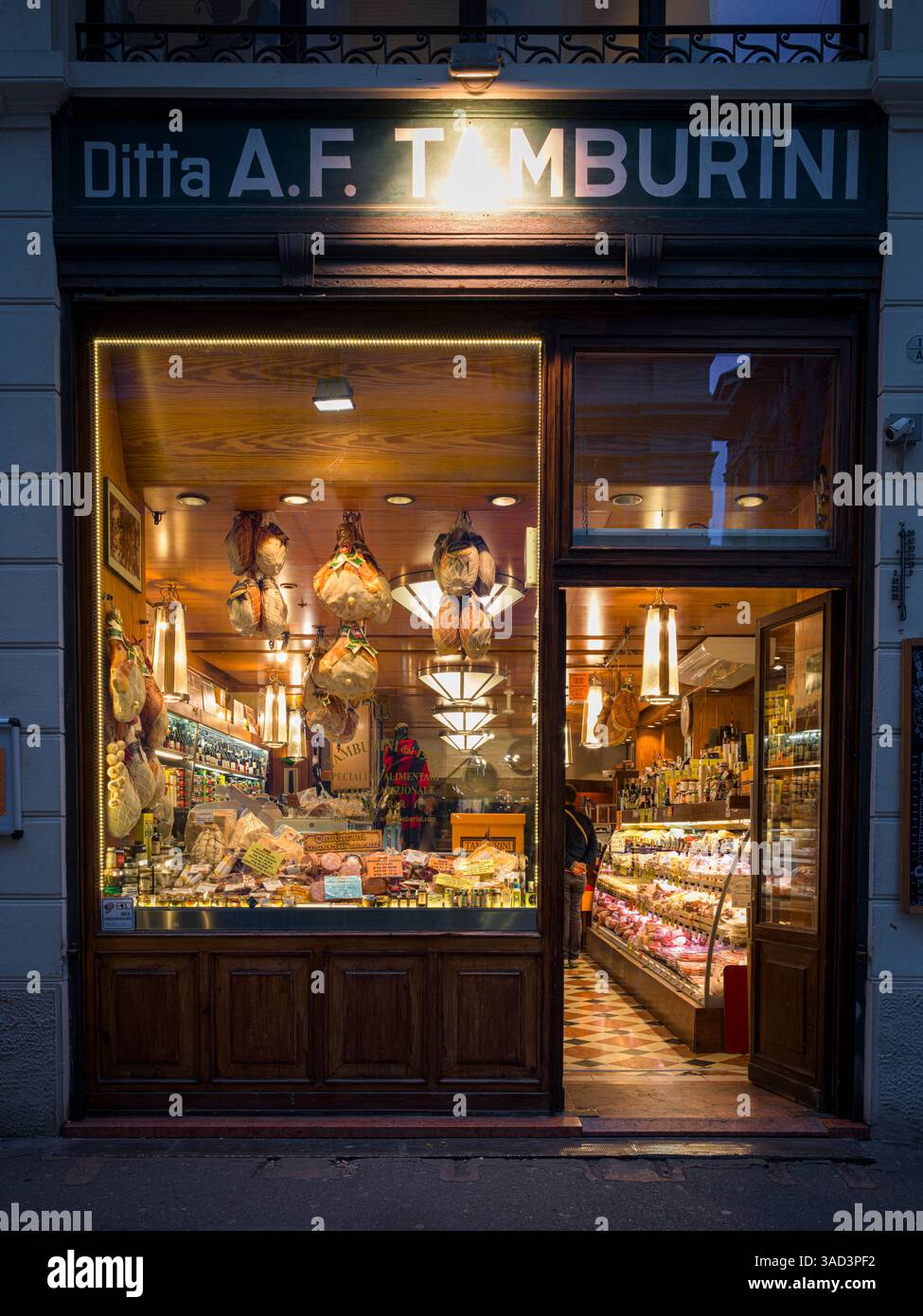 Italy, Bologna, delicatessen, Tamburini Stock Photo - Alamy