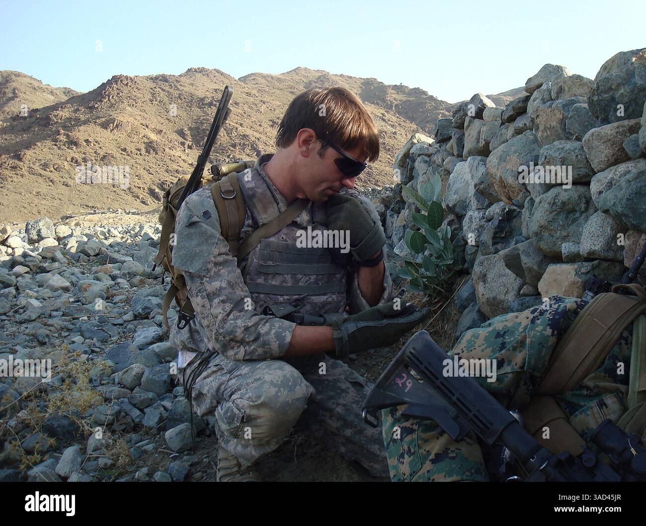 Sept. 8, 2009 - Ganjgal, AFG - U.S. Army Capt. William Swenson, of ...