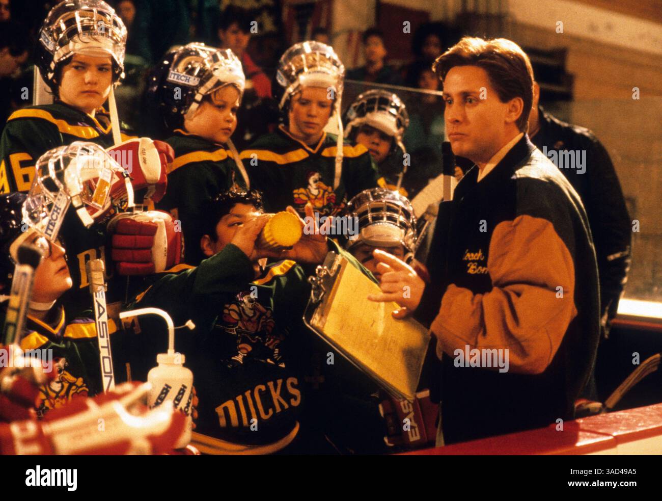 Film still / Publicity still from "The Mighty Ducks" Emilio Estevez ...