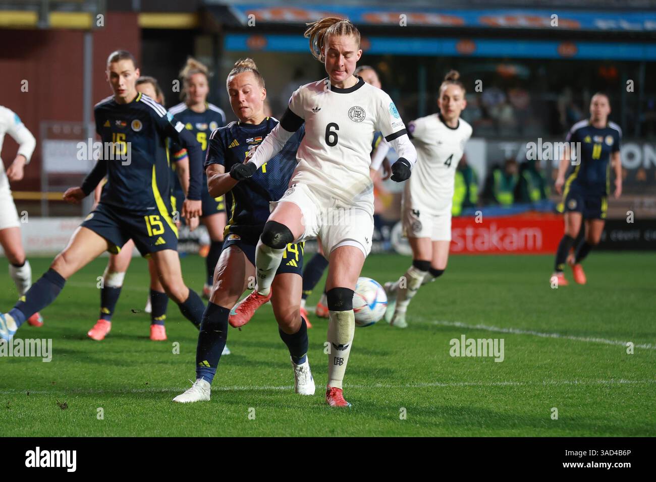 4th April 2025; Tannadice, Dundee, Scotland: Womens Nations League ...