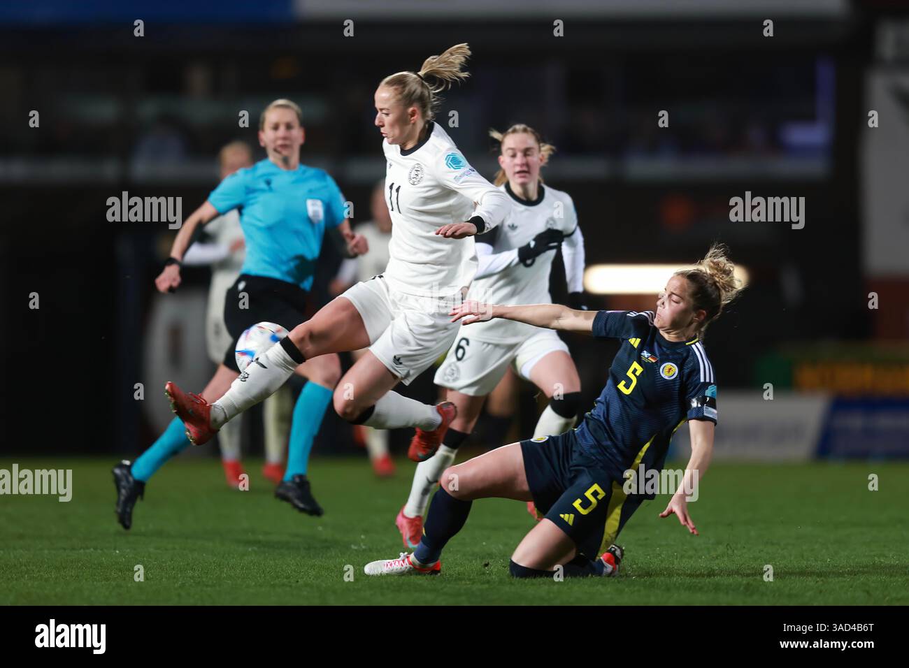 4th April 2025; Tannadice, Dundee, Scotland: Womens Nations League ...