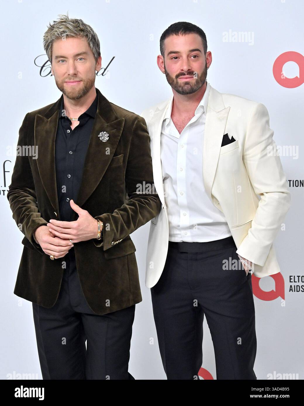 Elton John Academy Awards Viewing Party at West Hollywood Park on March ...