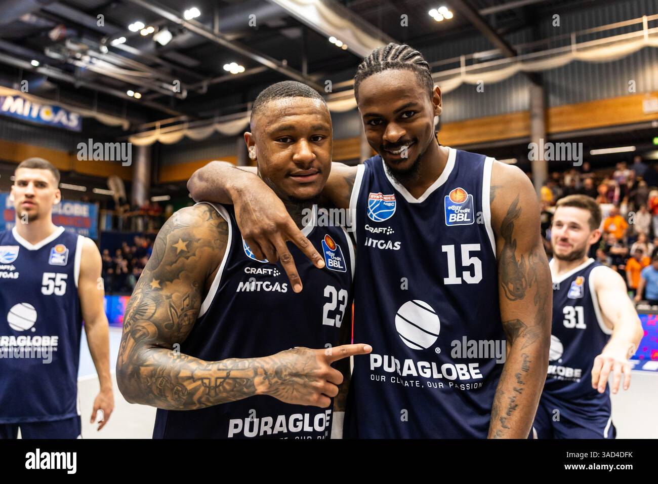 Weissenfels, Deutschland. 04th Apr, 2025. Charles Callison (Syntainics ...