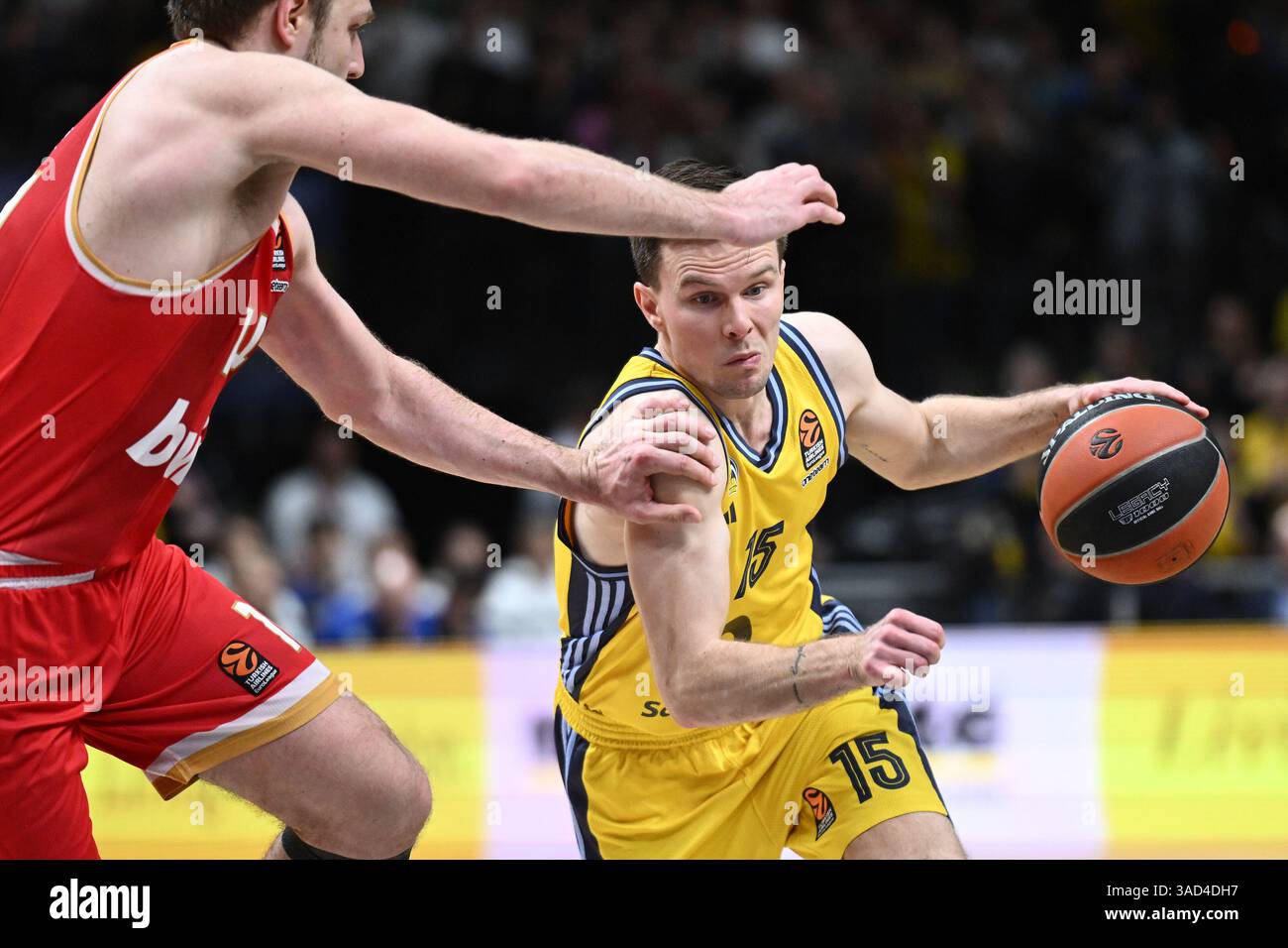 Berlin, Deutschland. 04th Apr, 2025. Martin Hermannsson (ALBA Berlin ...