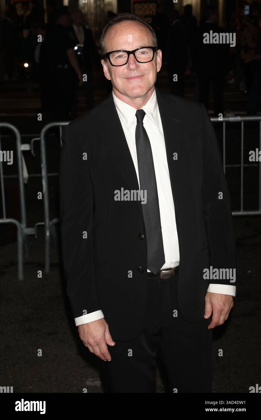 New York, New York, USA. 03 April 2025. Clark Gregg attends the opening ...