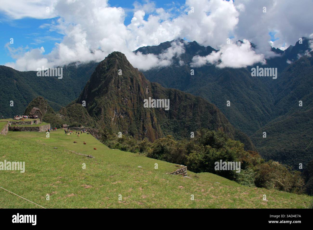 Machu Picchu, ancient Inca city, one of the most precious treasures of ...