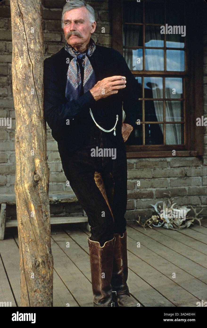 Film still / Publicity still from "Tombstone" Charlton Heston 1993 Cinergi Productions Photo by ...