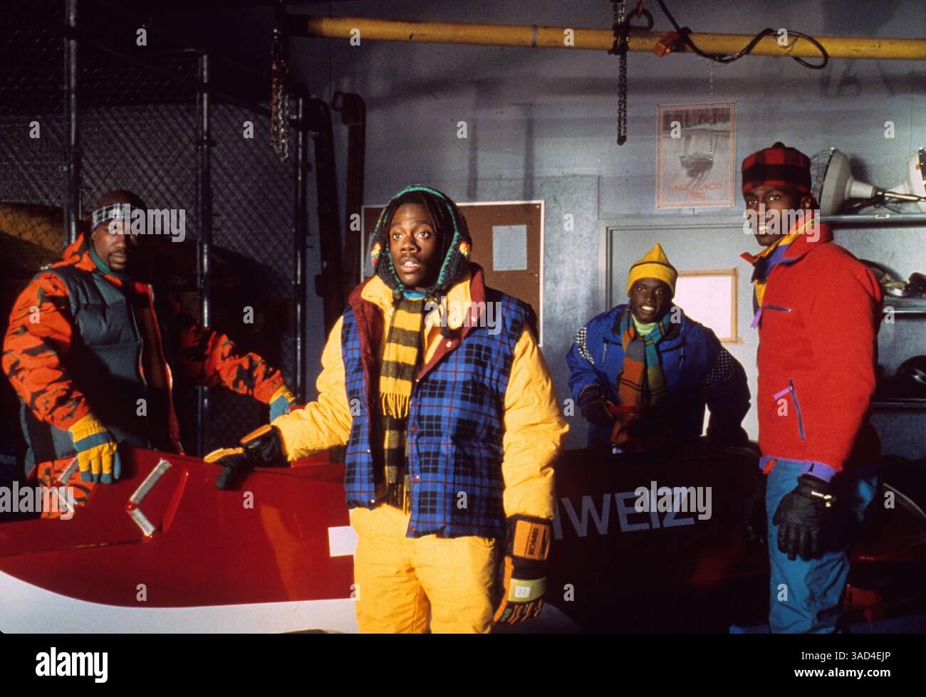 Film still / Publicity still from "Cool Runnings" Malik Yoba, Doug E ...