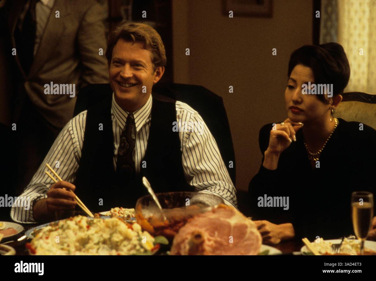 Film still / Publicity still from "The Joy Luck Club" Christopher Rich, Tamlyn Tomita 1993 Buena ...