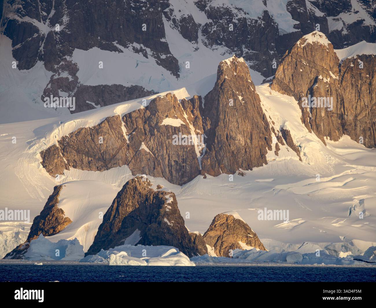 Landscape near Portal Point in the Graham Land of the Antarctic ...