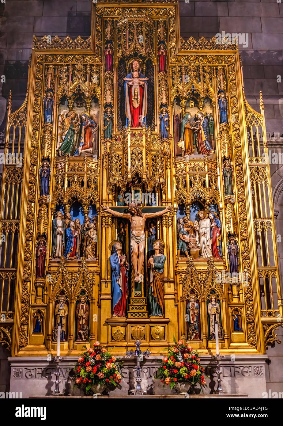Altar, Washington National Cathedral, Washington DC. Construction ...