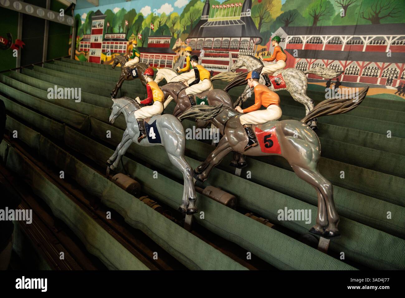 Off to the Races is one of Tivoli Gardens traditional game stalls ...