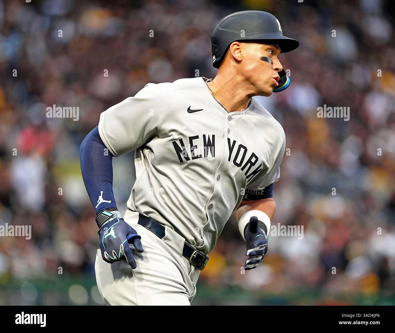 PITTSBURGH, PA - APRIL 04: New York Yankees right fielder Aaron Judge ...