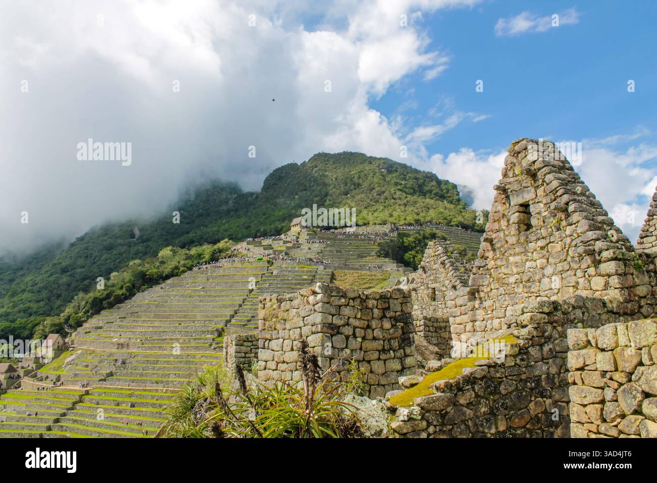 Machu Picchu ancient city of Incas in Peru. Cusco Sacred valley and ...
