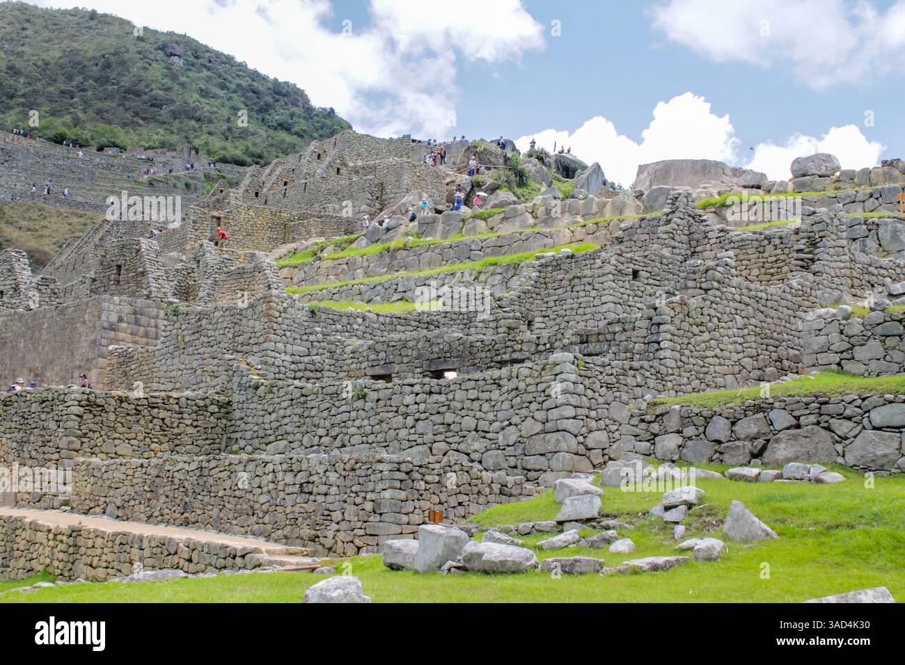 Machu Picchu ancient city of Incas in Peru. Cusco Sacred valley and ...