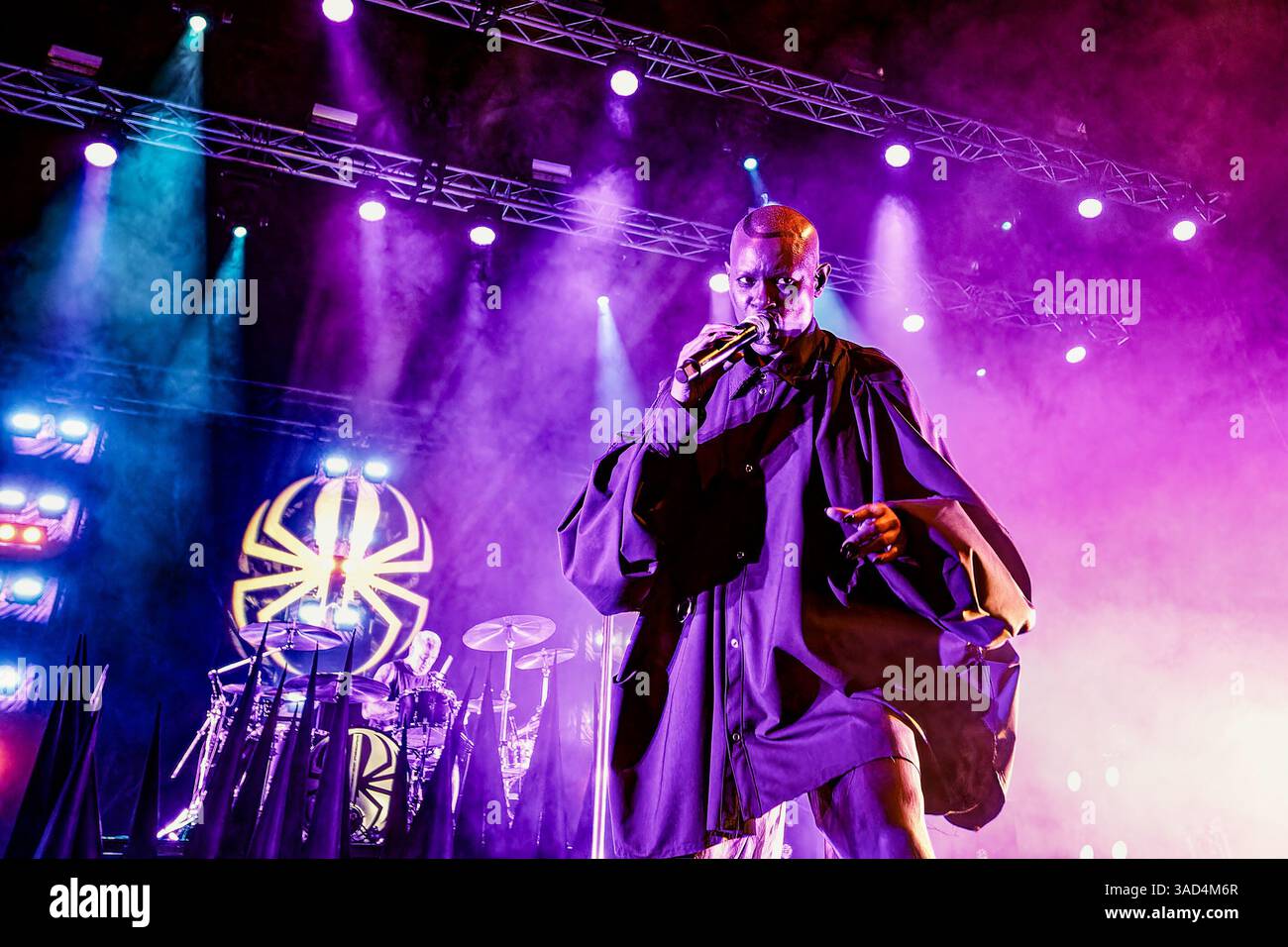 April 4, 2025, Manchester, United kingdom: MARK RICHARDSON (drummer ...