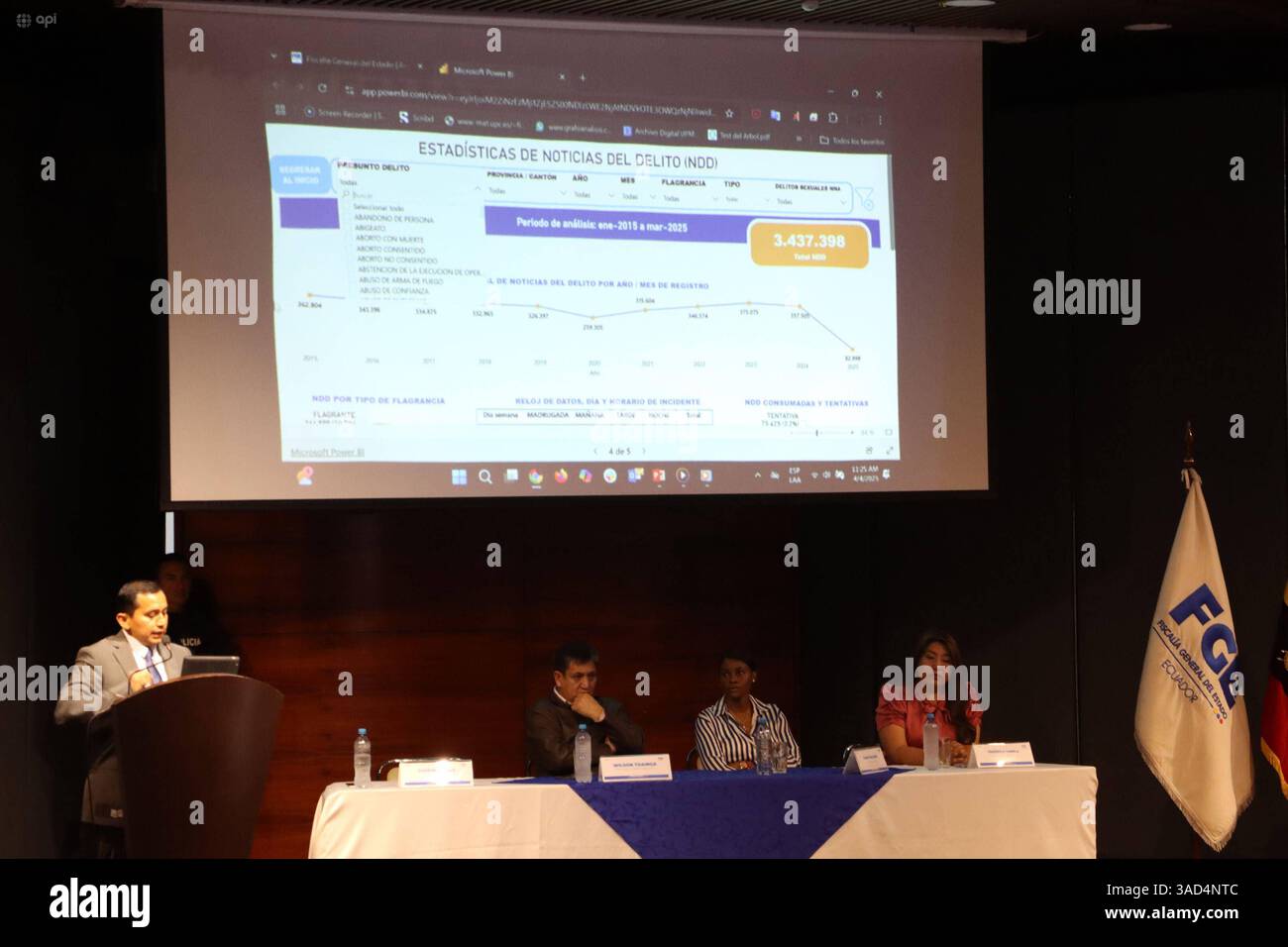 Quito, Friday, April 4, 2025 Attorney Generals Office launched the ...