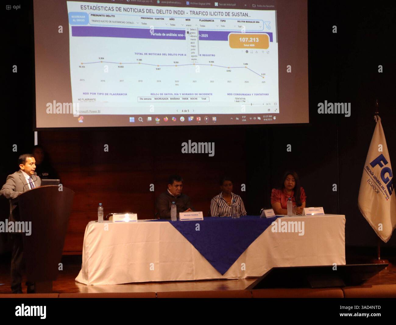 Quito, Friday, April 4, 2025 Attorney Generals Office launched the ...