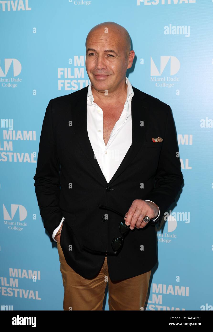 MIAMI BEACH, FL-APRIL 4: Actor, producer Billy Zane is seen during the ...