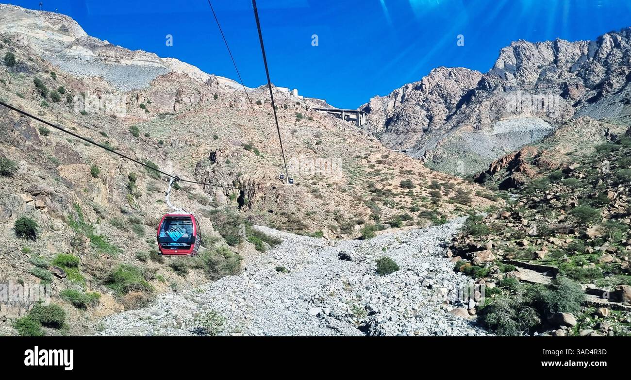 Taif, Saudi Arabia - December 27th 2022: Taif scenery view from Al Hada ...