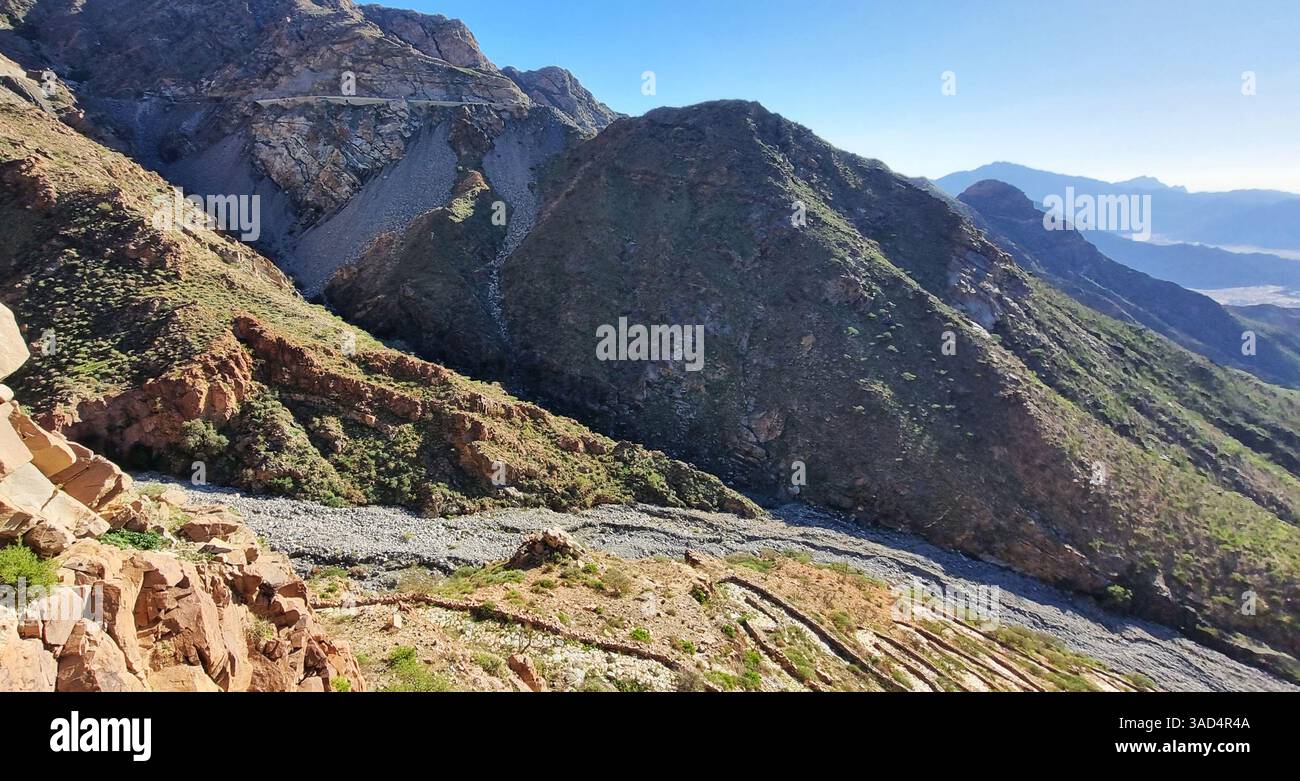 Taif scenery view from Al Hada Cable Car Stock Photo - Alamy