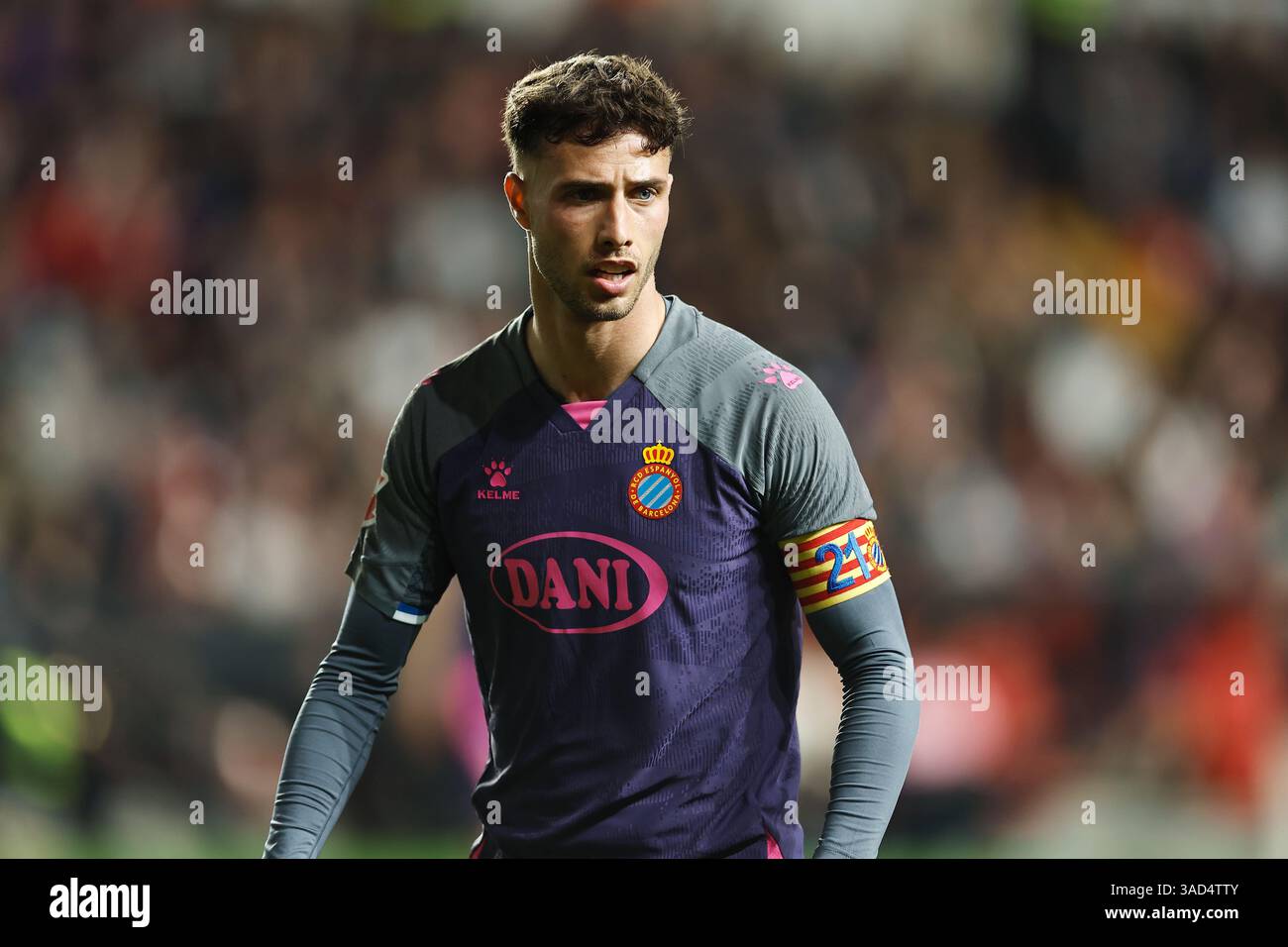 Madrid, Spain. 4th Apr, 2025. Javi Puado (Espanyol) Football/Soccer ...