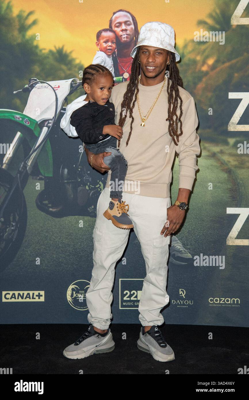 Paris, France. 04th Apr, 2025. Sloan Decombes attending the Zion ...