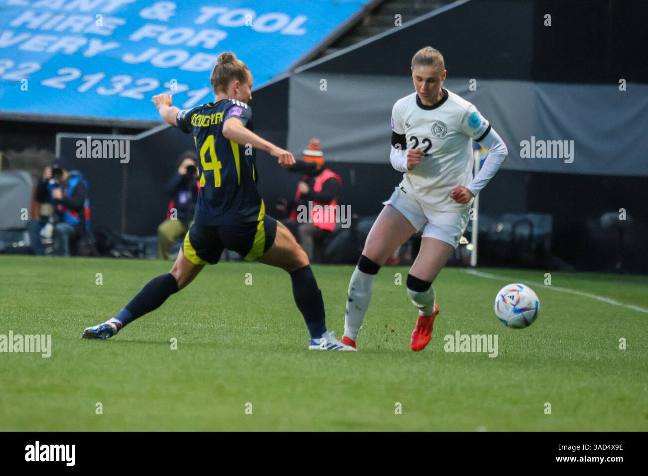Dundee, Schottland 04. April 2025: UEFA Nations League Women - 2025 ...