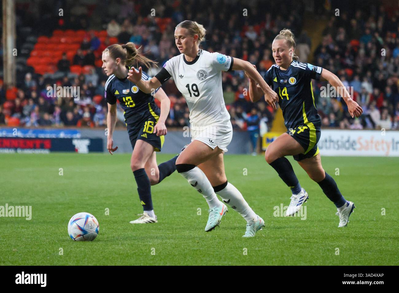Dundee, Schottland 04. April 2025: UEFA Nations League Women - 2025 ...