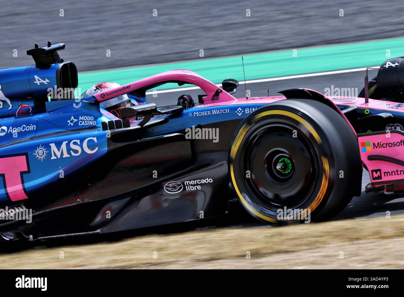 Suzuka, Japan. 05th Apr, 2025. Pierre Gasly (FRA) Alpine F1 Team A525 ...